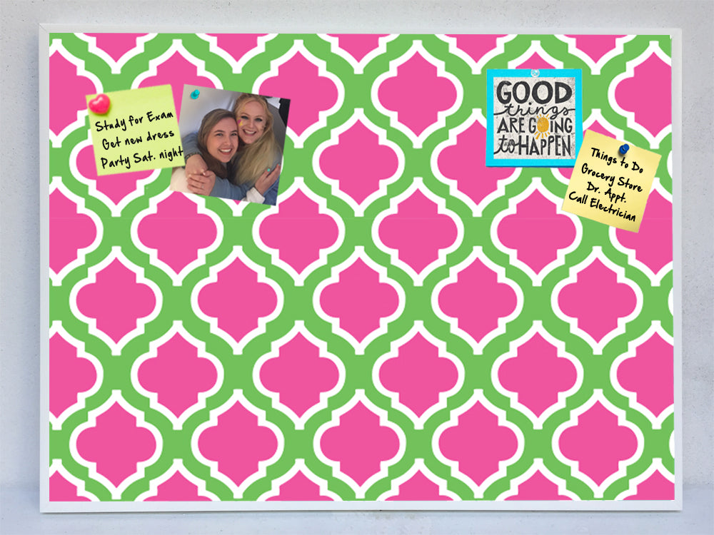 Moroccan Pattern Cork Bulletin Board – Cool Corks